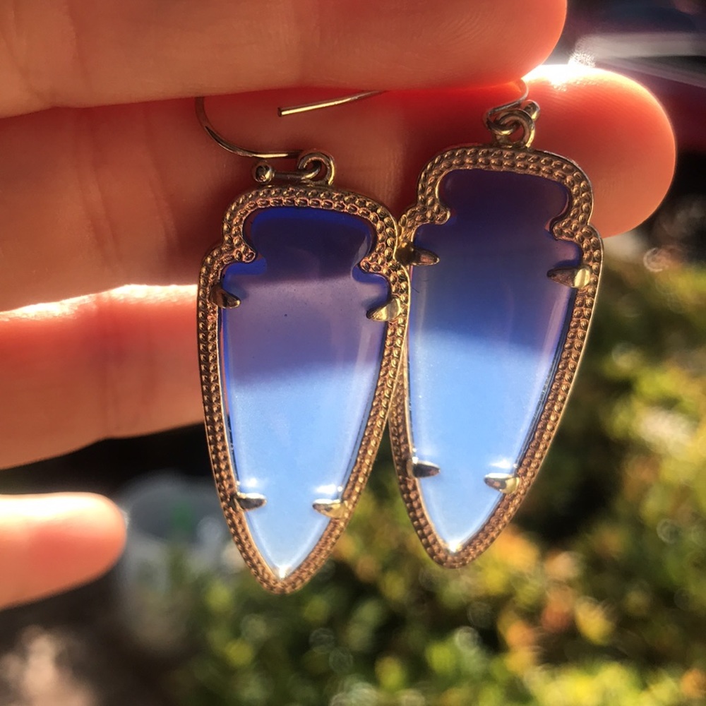 Periwinkle Sky Earrings - Gem